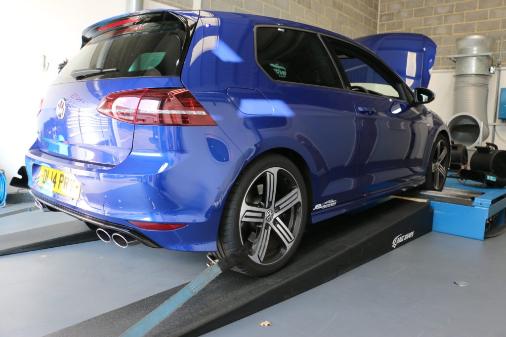 Golf R Remap, Engine Tuning & DSG Remap with Dyno Graph