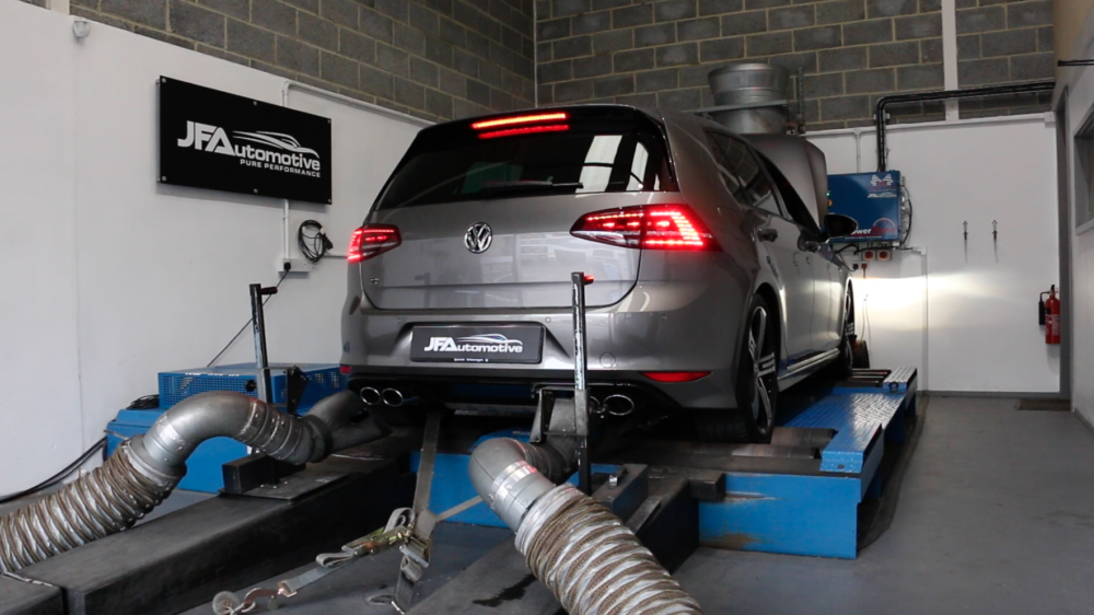 Golf R Remap, Engine Tuning & DSG Remap with Dyno Graph